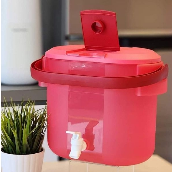Tupperware Water Dispenser 1x8.7L (Outdoor Cooler) Penakung Air Besar ...