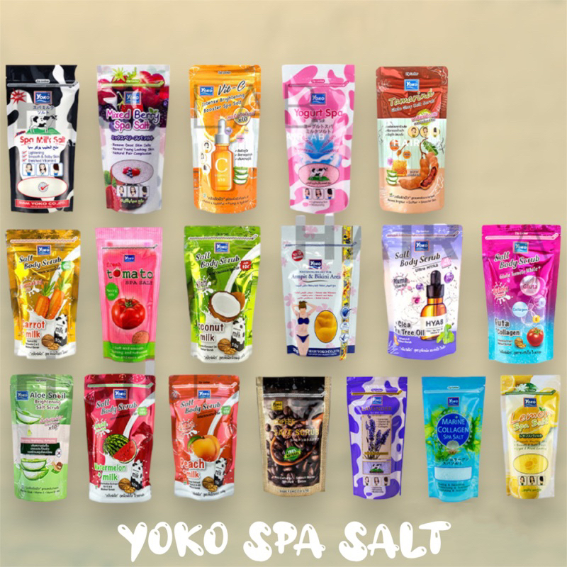 YOKO SPA SALT FROM THAILAND 300g | Shopee Malaysia