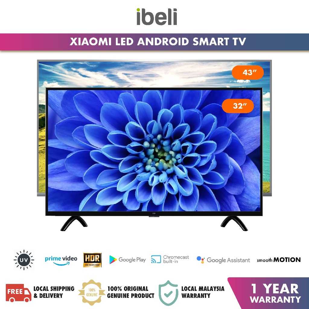 Xiaomi LED Android Smart TV UHD Television Wifi Google Youtube English ...