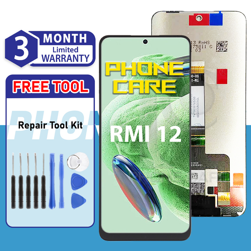 Lcd For Redmi 12 / Redmi 13 / Redmi Note 12R / Poco M6 Pro 5G (With Touch Screen Display ...