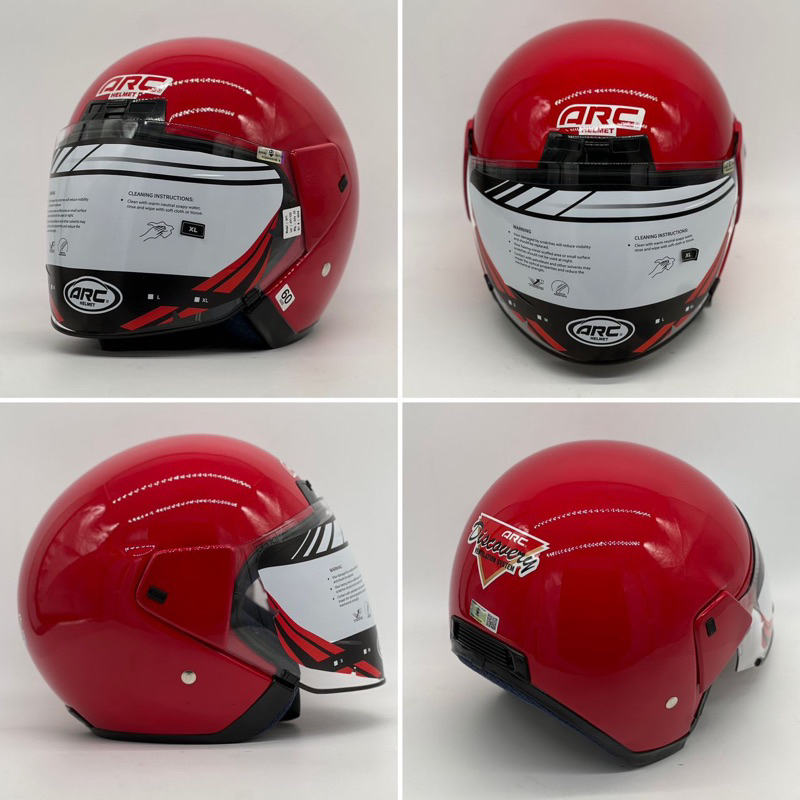 ARC Discovery Fibreglass Helmet | Shopee Malaysia
