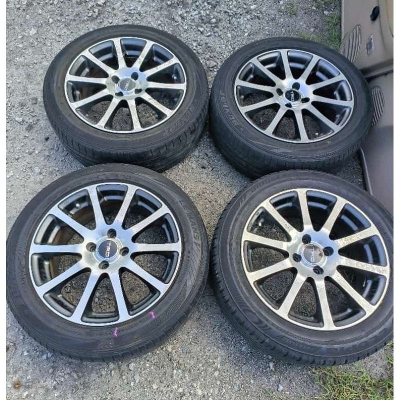 Rim 16 inci TRD TF4 original japan | Shopee Malaysia