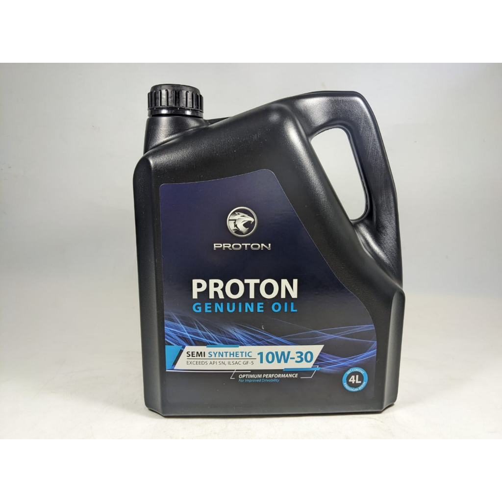 PROTON GENUINE OIL ORIGINAL ENGINE OIL SEMI SYNTHETIC 10W30 10W-30 API ...