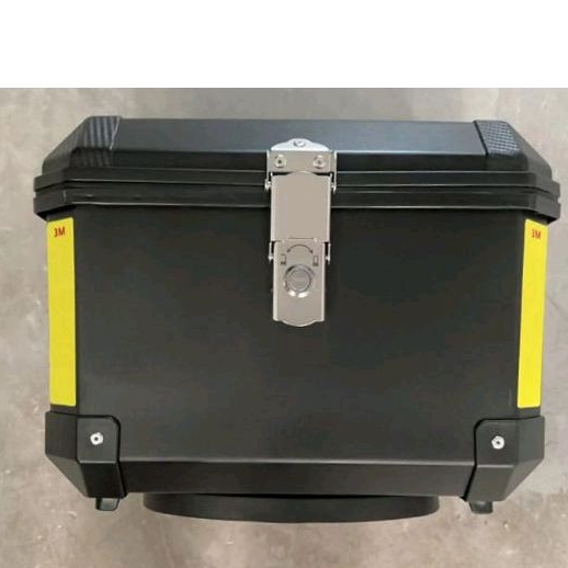 TOP BOX PLASTIC MOTORCYCLE BOX 45 LITRE BLACK | Shopee Malaysia