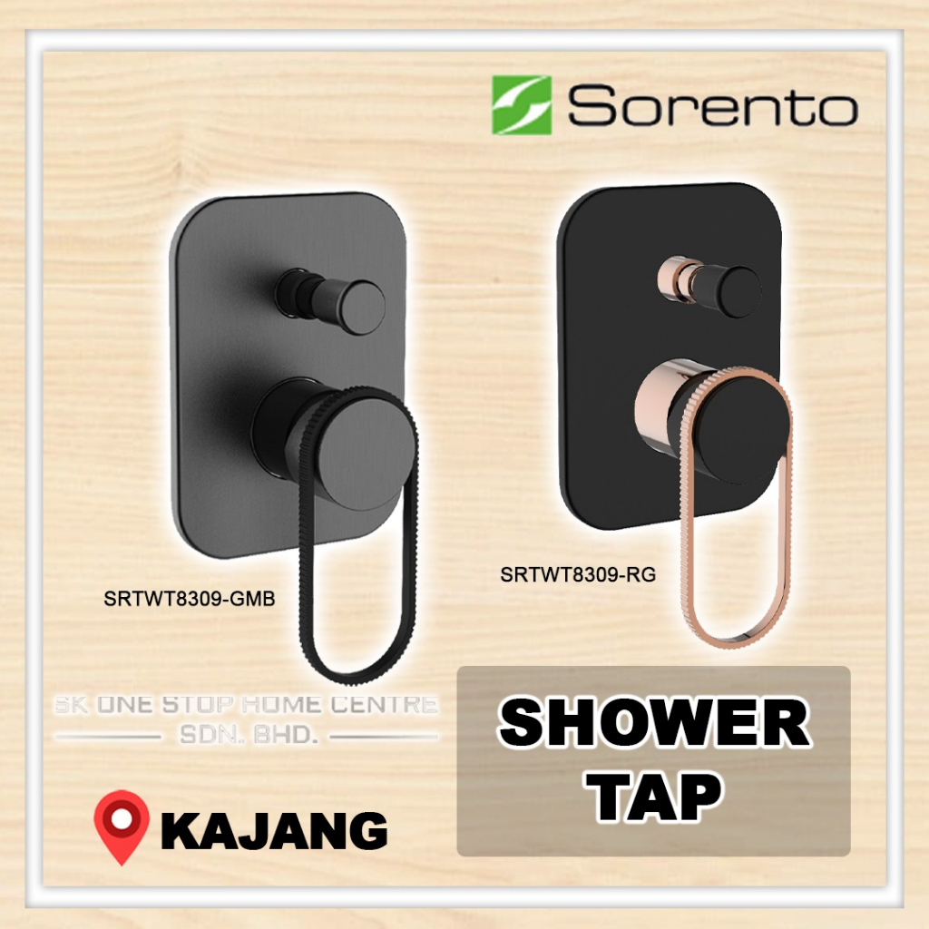 SORENTO Concealed Bath&Two-Way Shower Mixer Tap/Shower Tap with ...