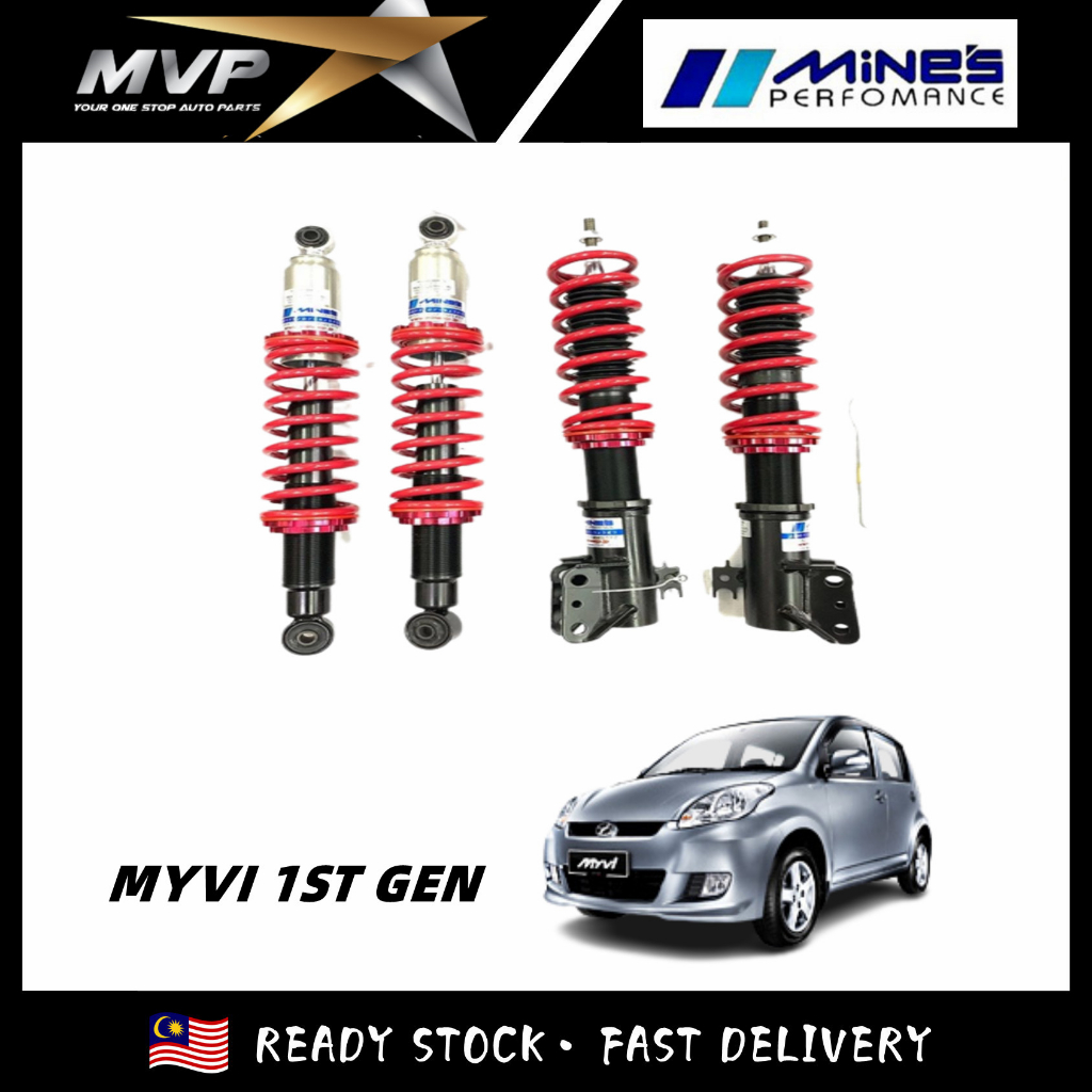 Mines Adjustable Japan Brand Hi Low Bodyshift Perodua Myvi Axia Bezza ...