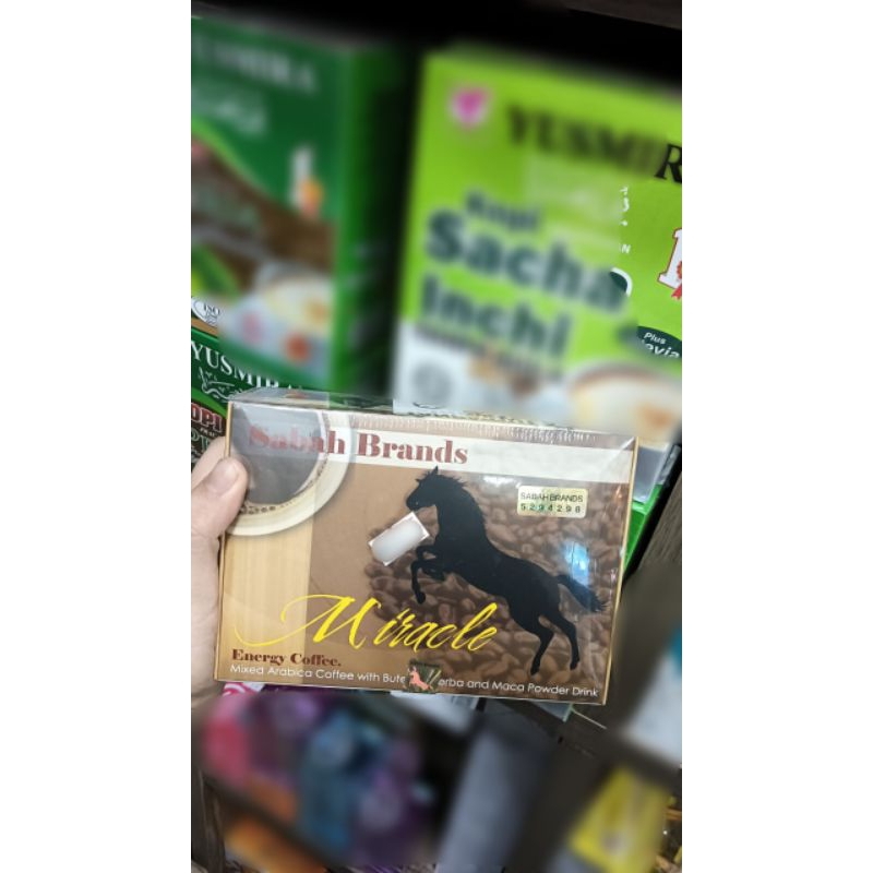 (ORIGINAL) SABAH BRAND Miracle Energy Coffee 1 Box 20's | Shopee Malaysia