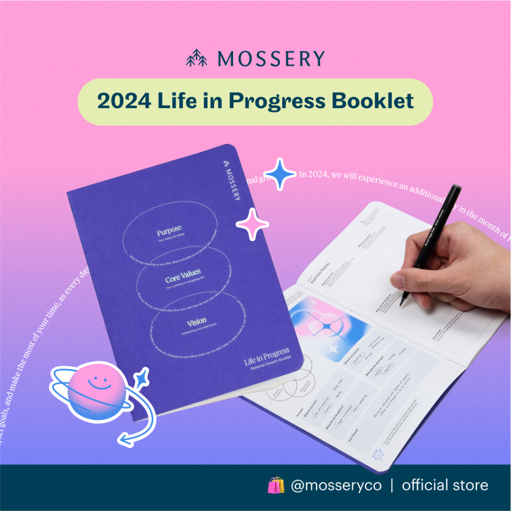 Mossery Life-in-Progress Booklet | Shopee Malaysia