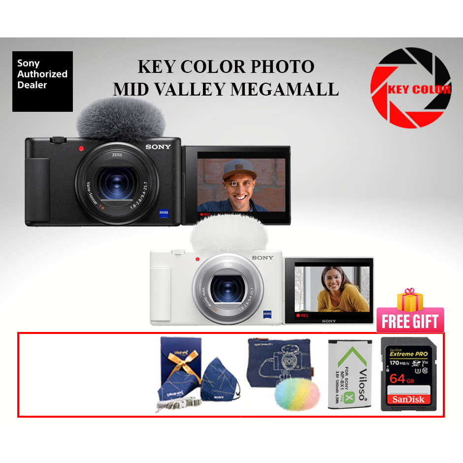 Sony ZV1 ZV-1 Digital Camera (Sony Malaysia Warranty) | Shopee Malaysia