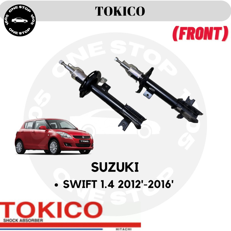 SUZUKI SWIFT 1.4 2012-2016 DEPAN/FRONT TKC TOKICO THAILAND ABSORBER GAS 2PCS | Shopee Malaysia