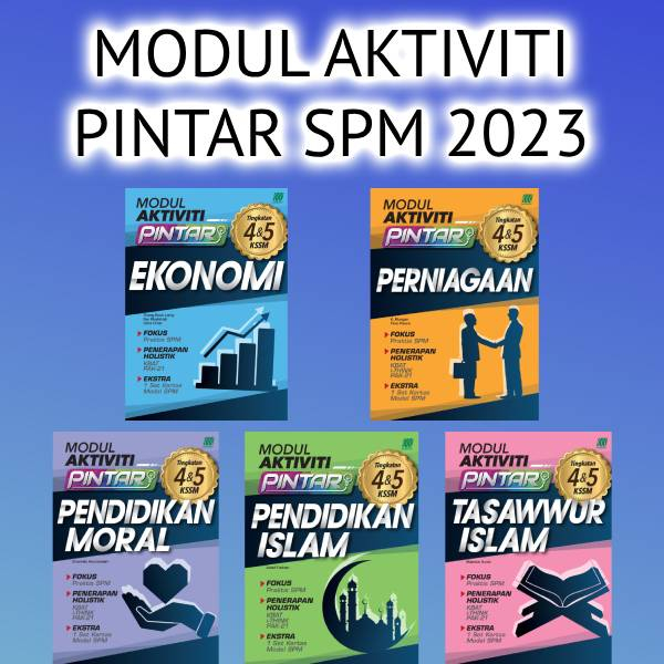 BUKU KERJA / LATIHAN MODUL AKTIVITI PINTAR SPM 2023 | Shopee Malaysia