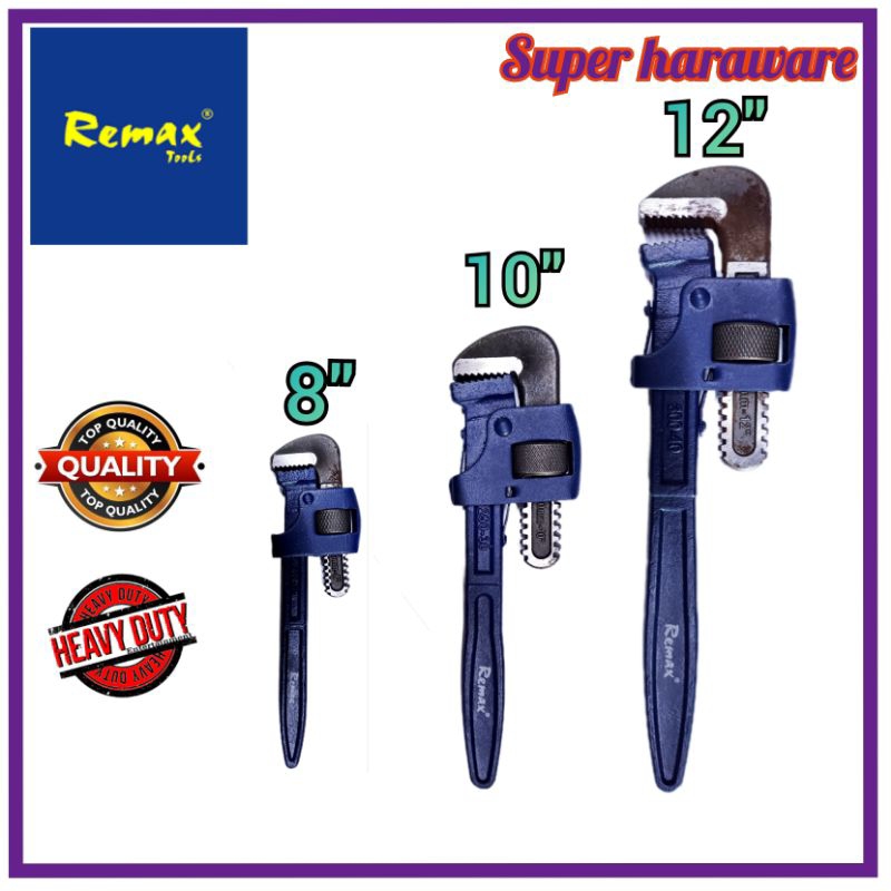 8"/10"/12" REMAX TOOLS PIPE WRENCH STILLSON TYPE/pipe wrench/pipe ...