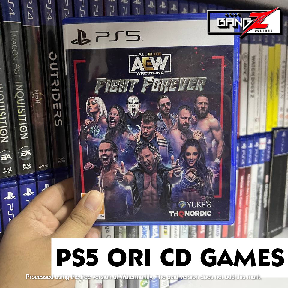 PS5 : AEW WRESTLING - FIGHT FOREVER (CD) | Shopee Malaysia