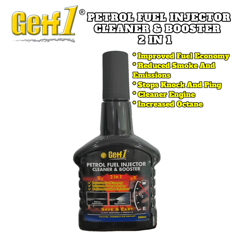Getf1 Petrol Fuel Injector Cleaner Power Booster octane oil saver fuel ...