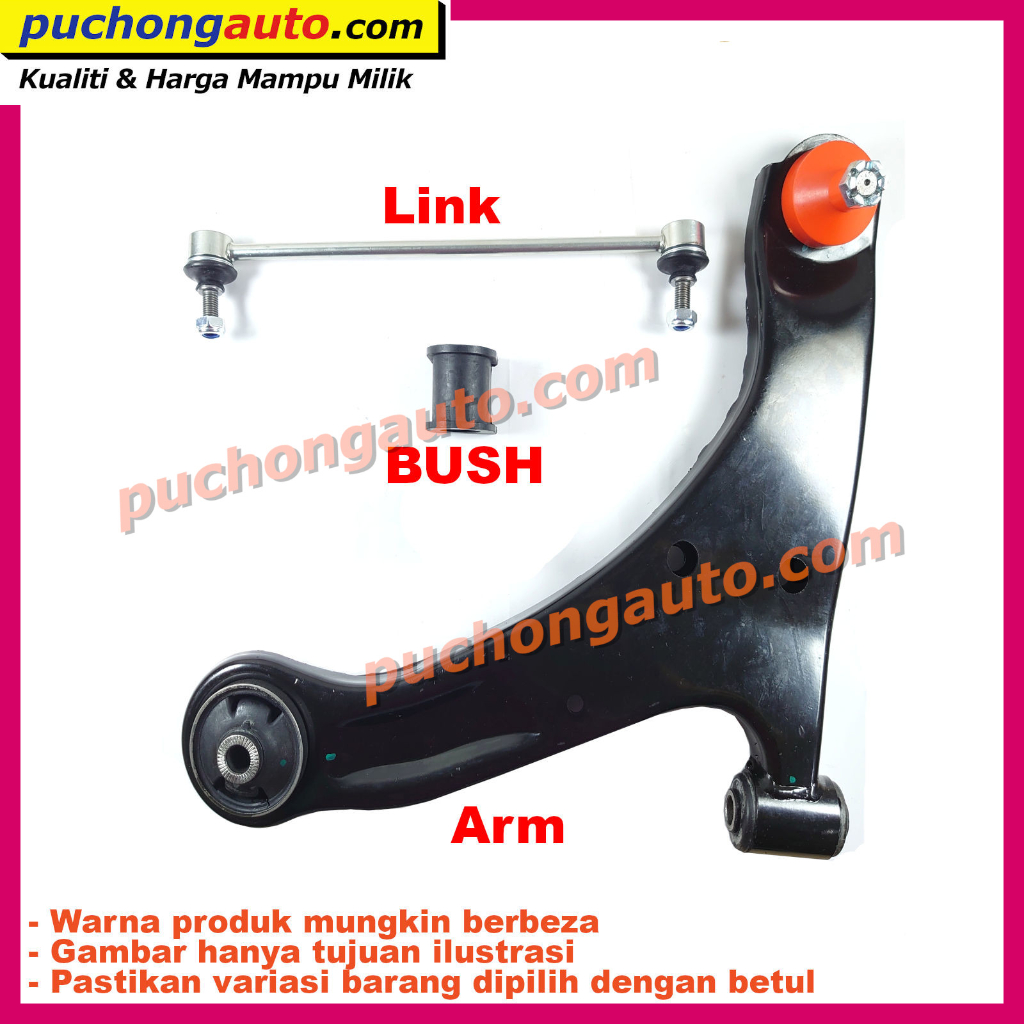 Suzuki Grand Vitara 2.0 Front Lower Arm / Stabilizer Link / Stabilizer ...