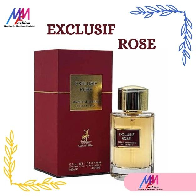 Exclusif Rose Perfume 100ml EDP by Maison Alhambra | Shopee Malaysia