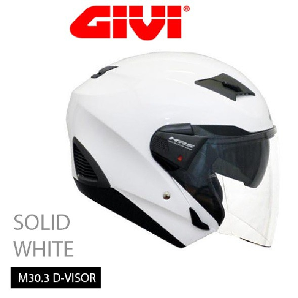 100%ORI+AUTHORIZE GIVI SHOP} GIVI Helmet 30.3 M30.3 Double Visor Solid ...