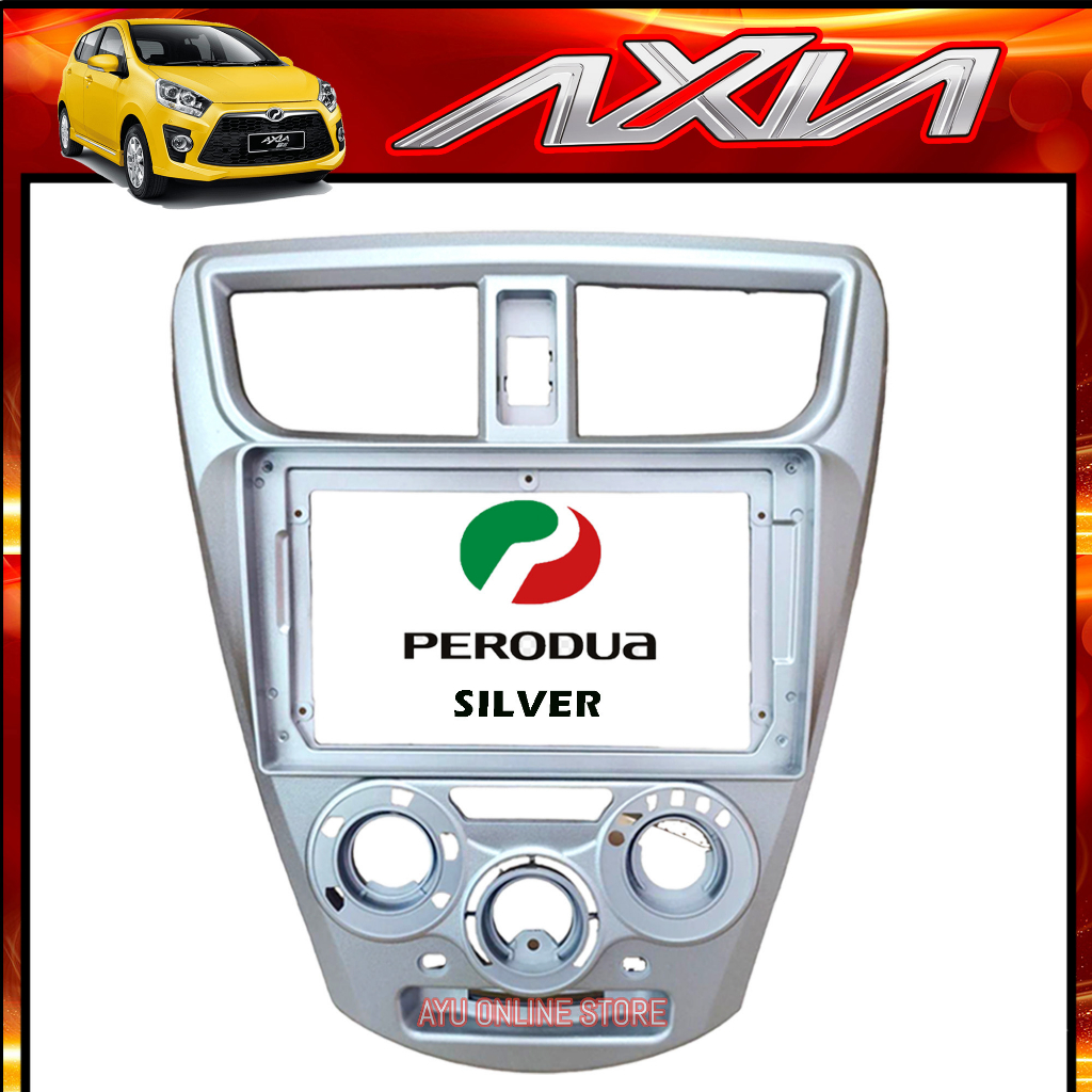 PERODUA AXIA 2014-2022 Android Player Casing 9" 10" inch with Socket ...