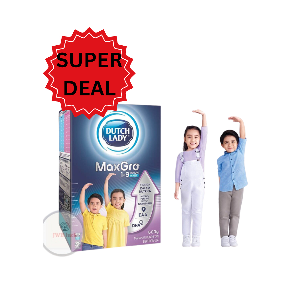 Dutch Lady Maxgro 600g/ 1-9 years old/ Sachet | Shopee Malaysia