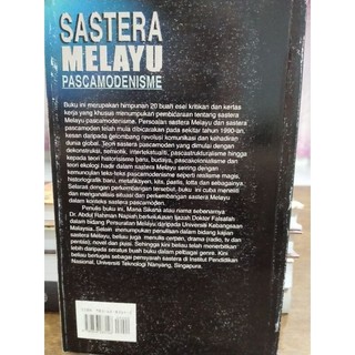 Buku Sastera Melayu PASCAMODENISME ( MANA SIKANA ) | Shopee Malaysia