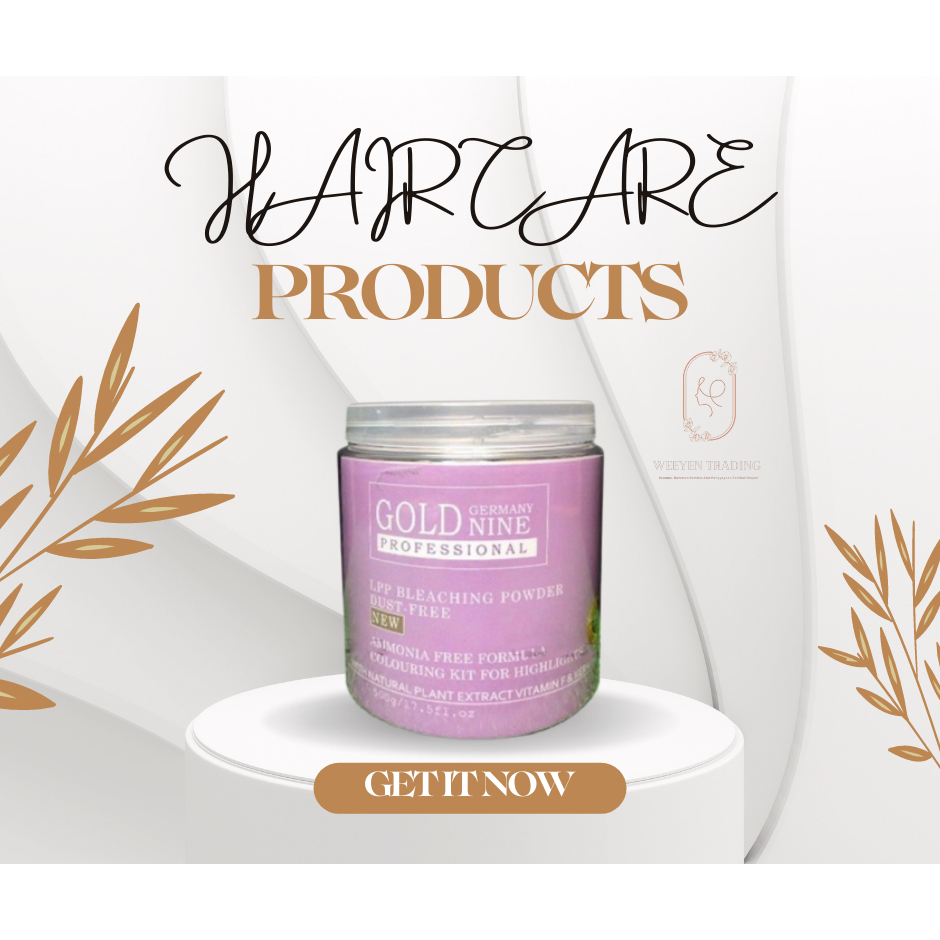Gold Nine LPP Bleaching Powder 500g | Shopee Malaysia