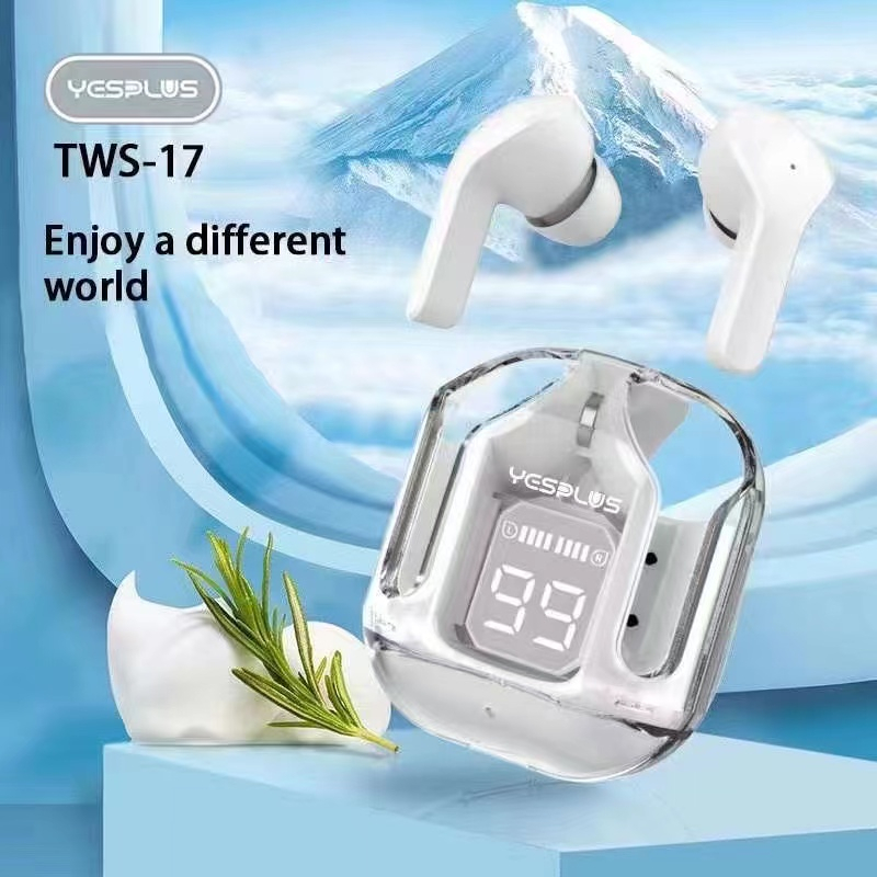 YESPLUS TWS-17 TWS Wireless Bluetooth V5.2 Earbuds Headset / Hi-Fi ...