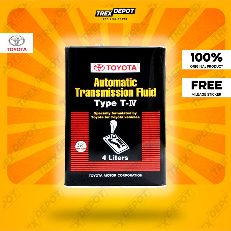 Toyota ATF Type T-IV (4L) | Shopee Malaysia
