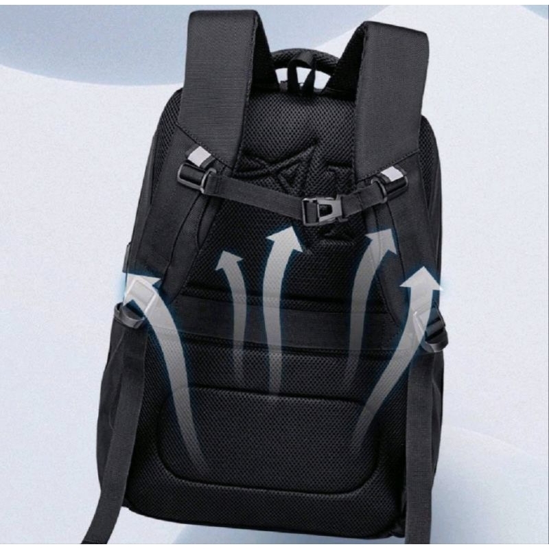 Artic Hunter i-Crusaderz Backpack Waterproof Nylon Laptop Backpack USB ...