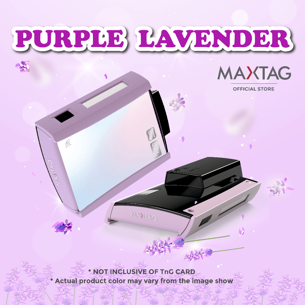 Purple Lavender Edition MaxTag Touch n Go Toll | Shopee Malaysia