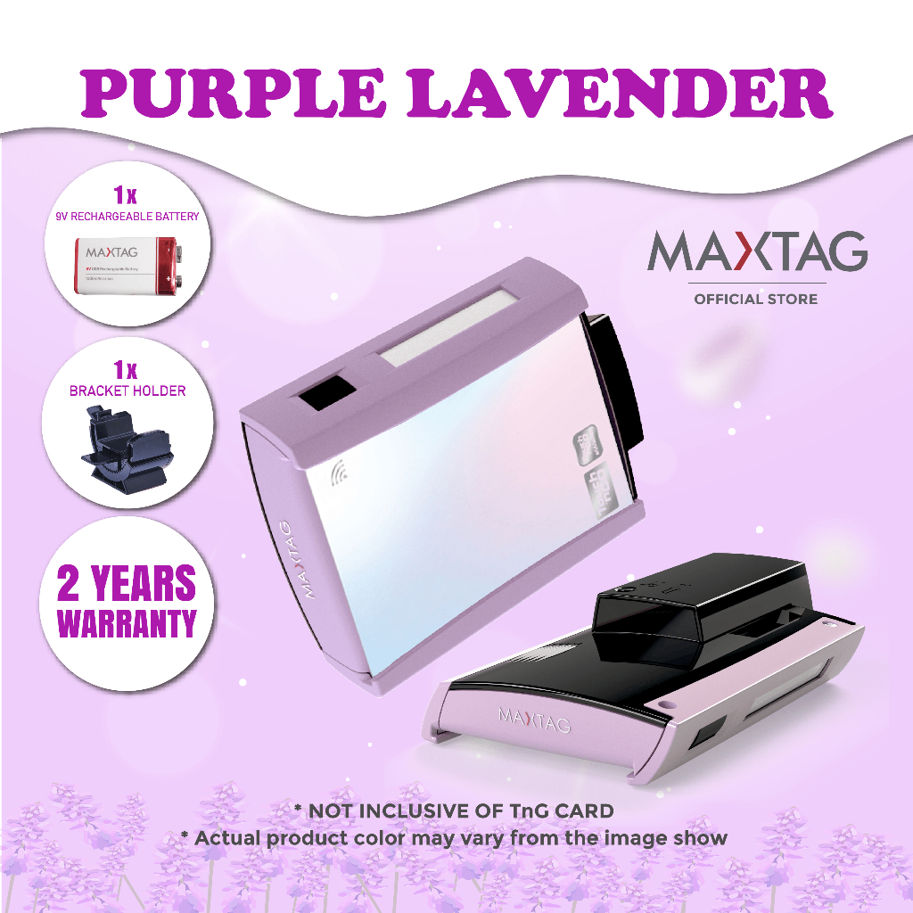 Purple Lavender Edition MaxTag Touch n Go Toll | Shopee Malaysia