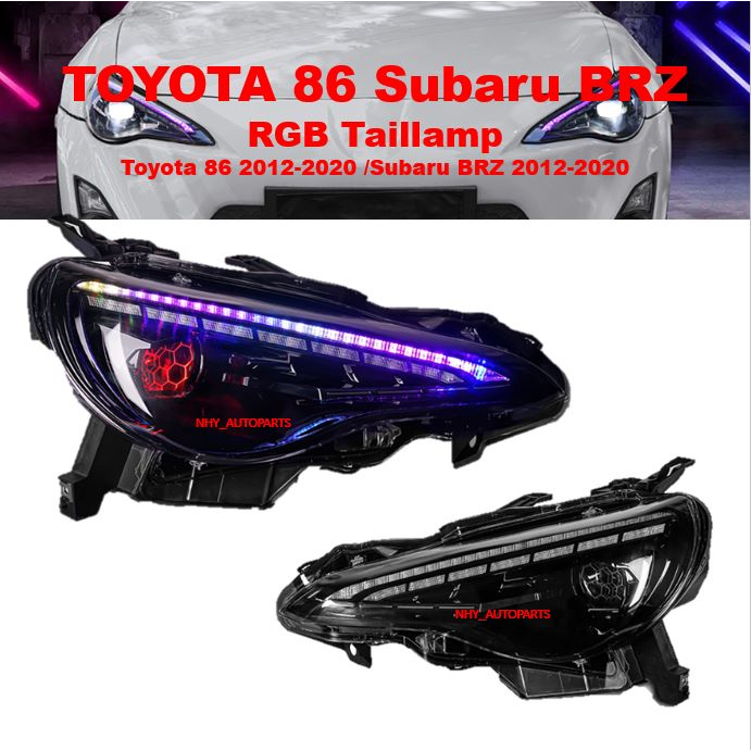 Toyota GR 86 2012-Up / Subaru BRZ 2013-Up RGB Include Led Colorful ...