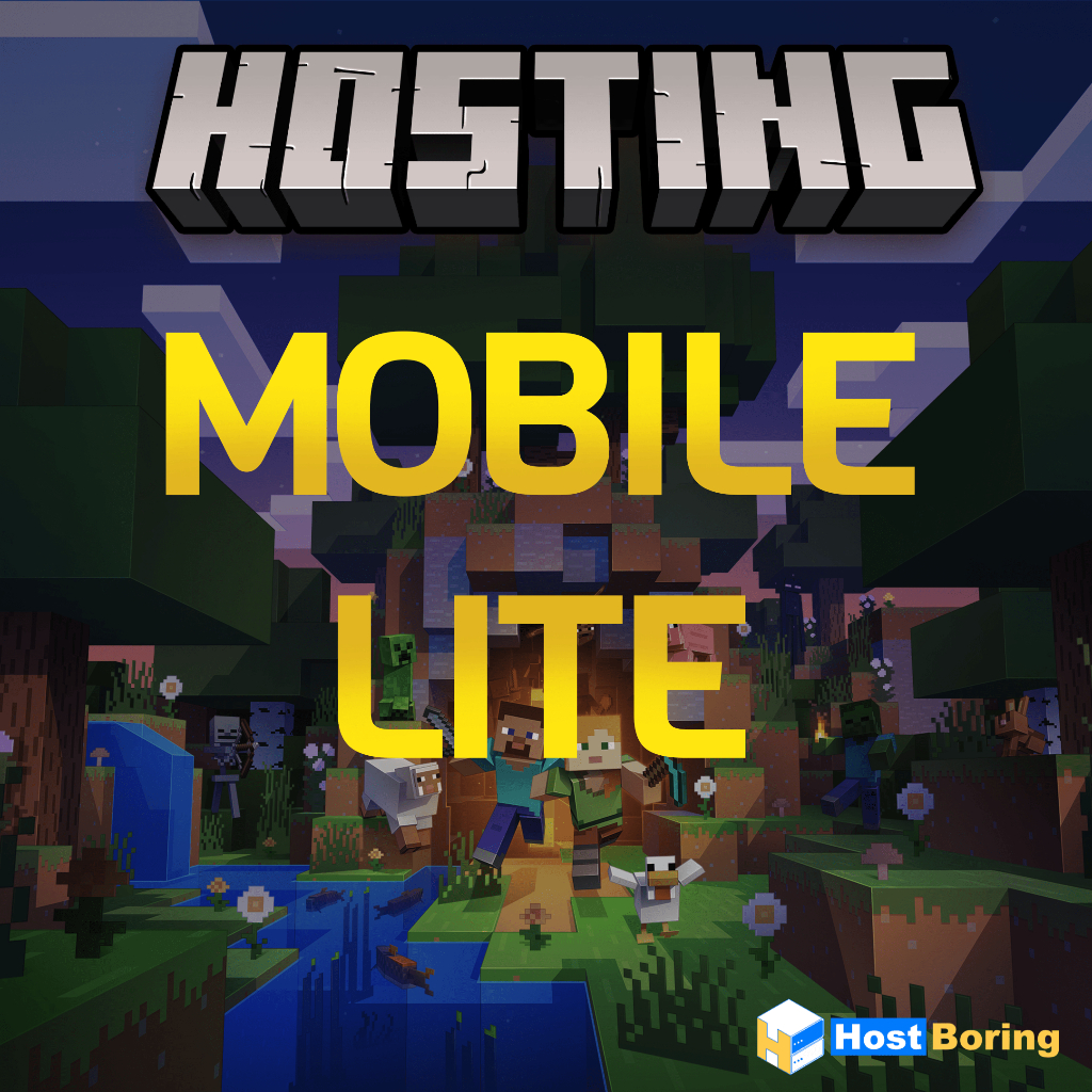 Mobile Server [Hosting Services] [Lite] | 7 Days Money Back Guarantee | Multiplayer | Control ...