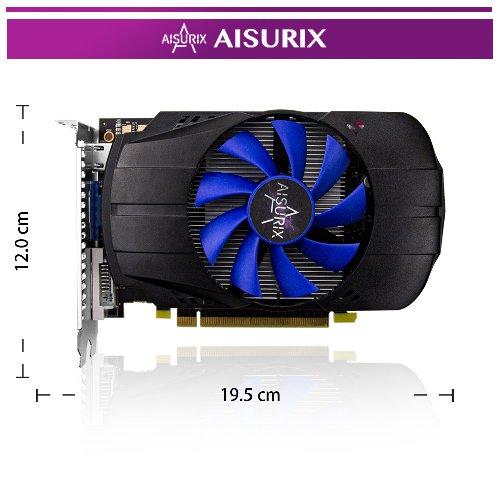 AISURIX R7 350 2GB 4GB Graphics Card AMD Radeon Computer GPU Video Card ...