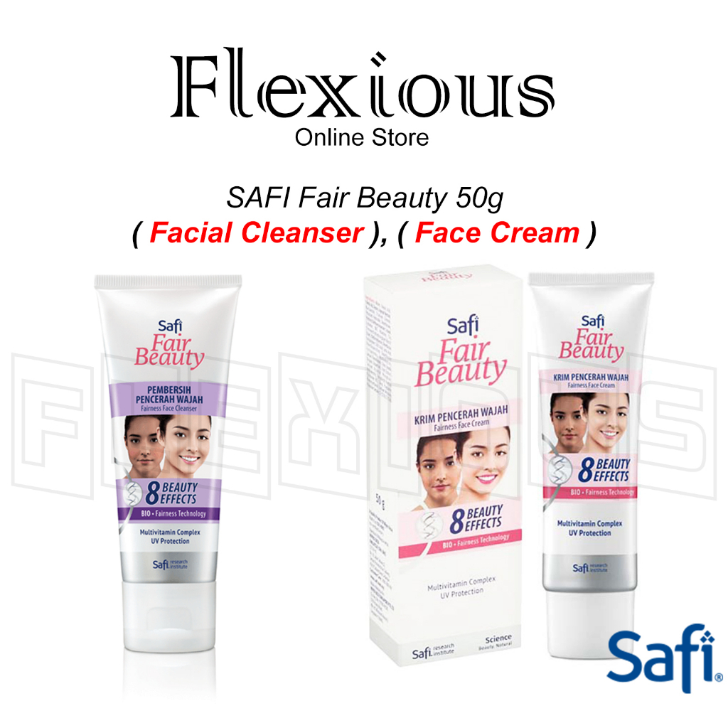 SAFI Unza Fair Beauty 50g ( Facial Cleanser ), ( Face Cream ) | Shopee ...