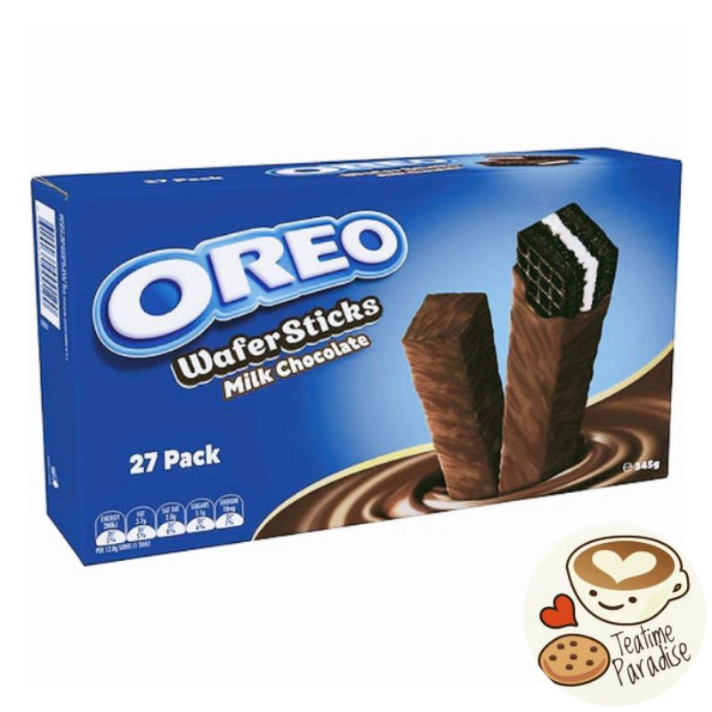 Oreo Wafer Sticks Milk Chocolate 128g (10 sticks) / 345g (27 sticks ...