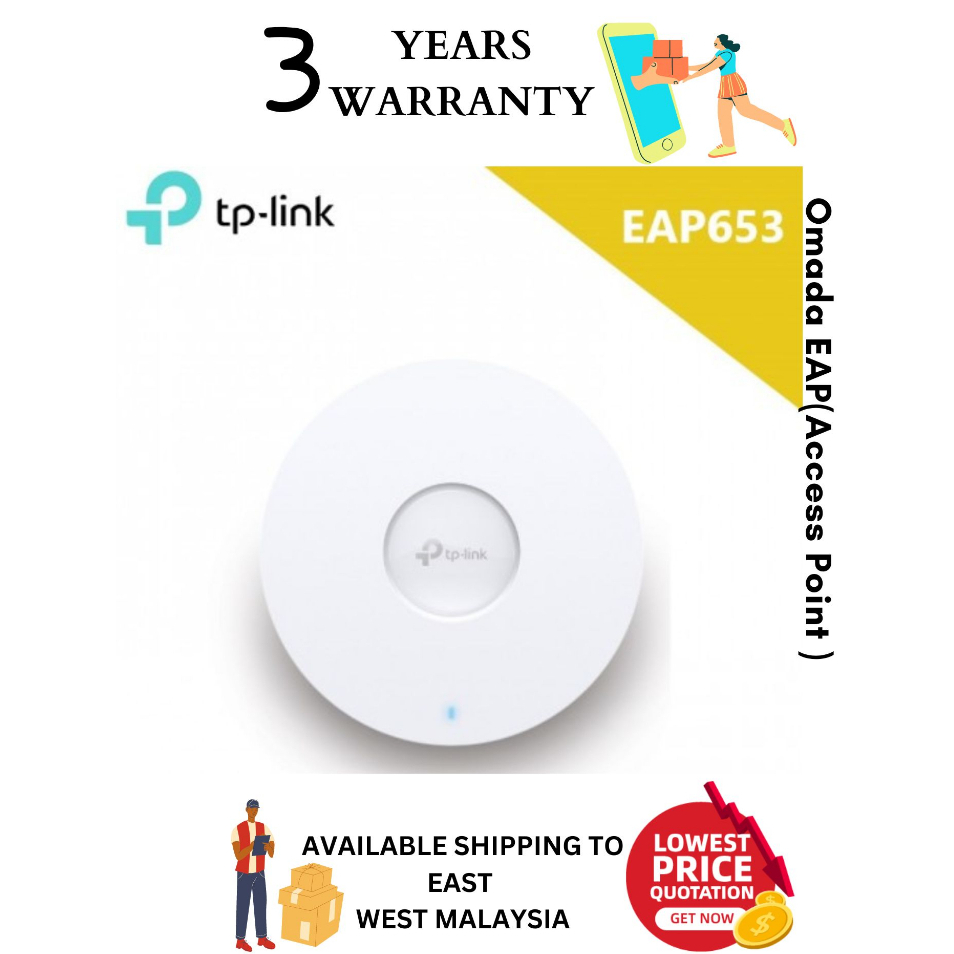 TP-Link Omada EAP(Access Point ) EAP653 | Shopee Malaysia