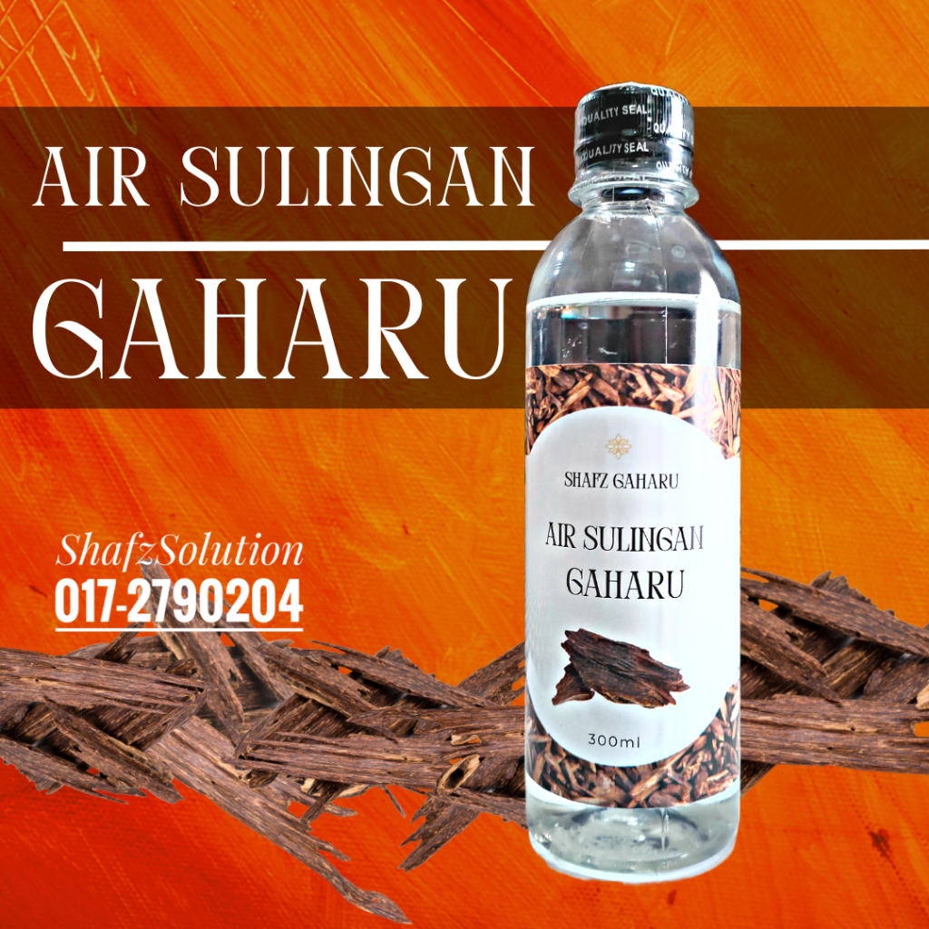 🎈Air Gaharu Tulen 300ml Sulingan & Semulajadi, Tulen Tanpa Campuran ...