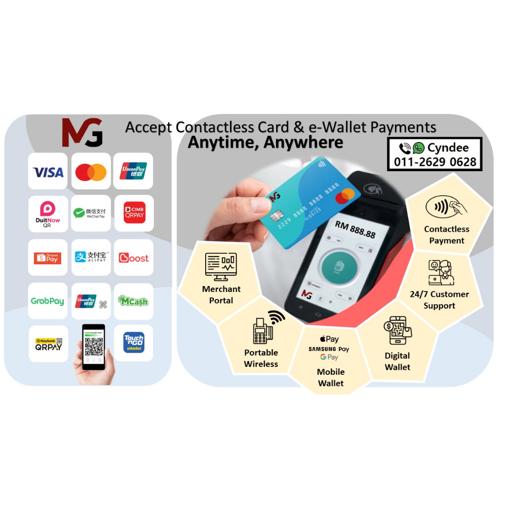 All in one Merchant Terminal - Credit Card, Debit Card, E-Wallets | Shopee Malaysia