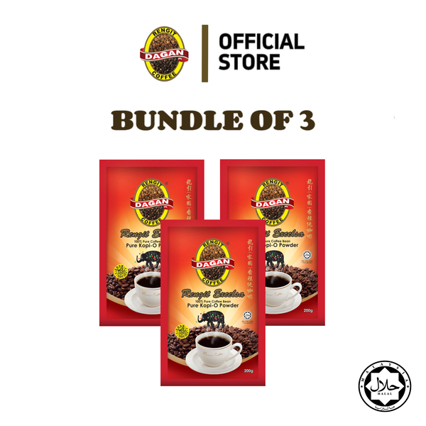 [BUNDLE OF 3] Rengit Excelsa Coffee 200 g [ POWDER ] | Shopee Malaysia