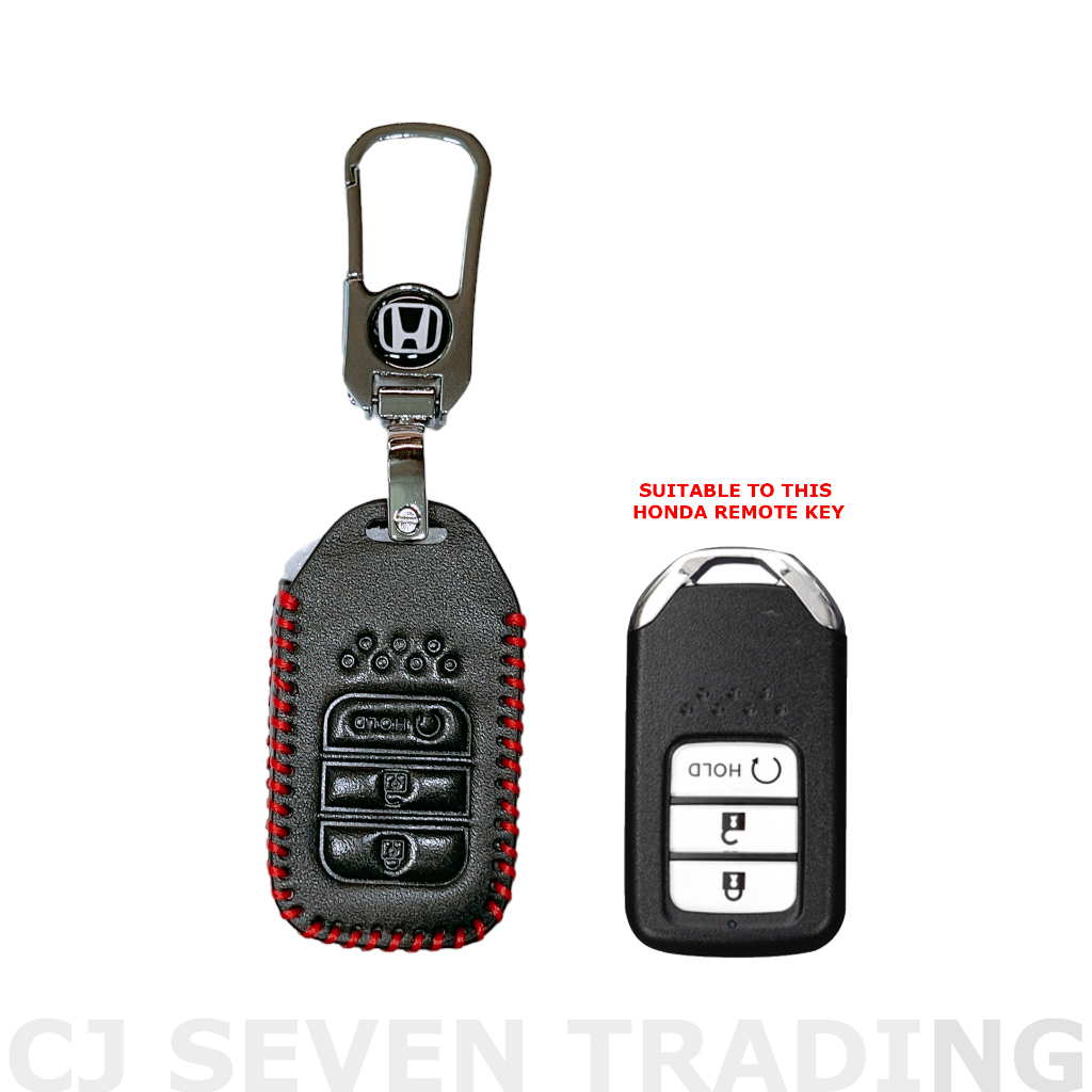 Honda City Hatchback / WRV 2022-2025 Keyless Remote Hand-Sewn Cow ...
