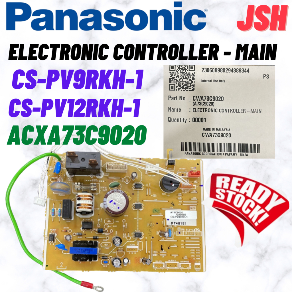 Panasonic Indoor PC Board *MODEL:CS-PV9RKH-1*CWA73C9020 | Shopee Malaysia