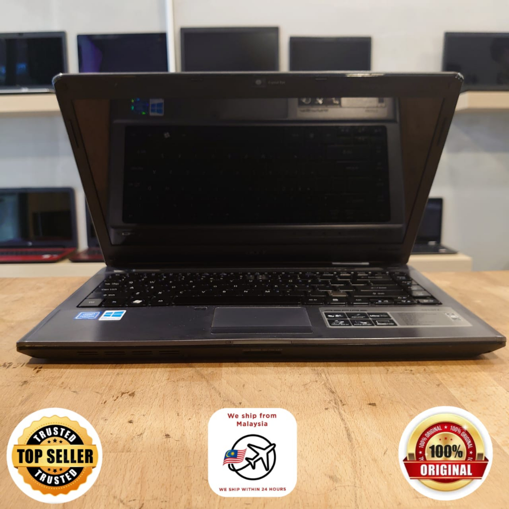 ACER ASPIRE 4810T GENUINE SLIM LAPTOP 100% ORIGINAL USED | Shopee Malaysia