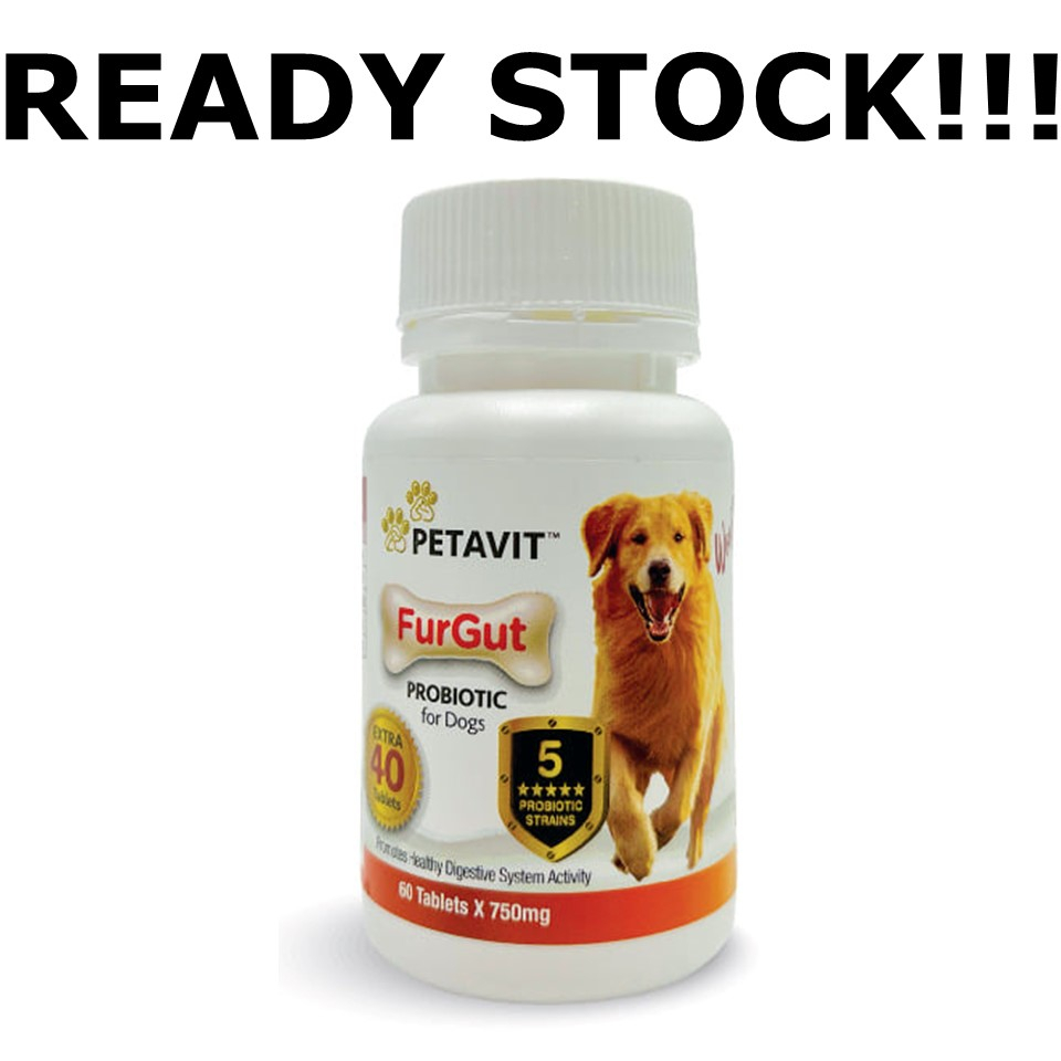 Petavit FURGUT Probiotics for Dogs ( 100 Tablets × 750mg ) | Shopee Malaysia