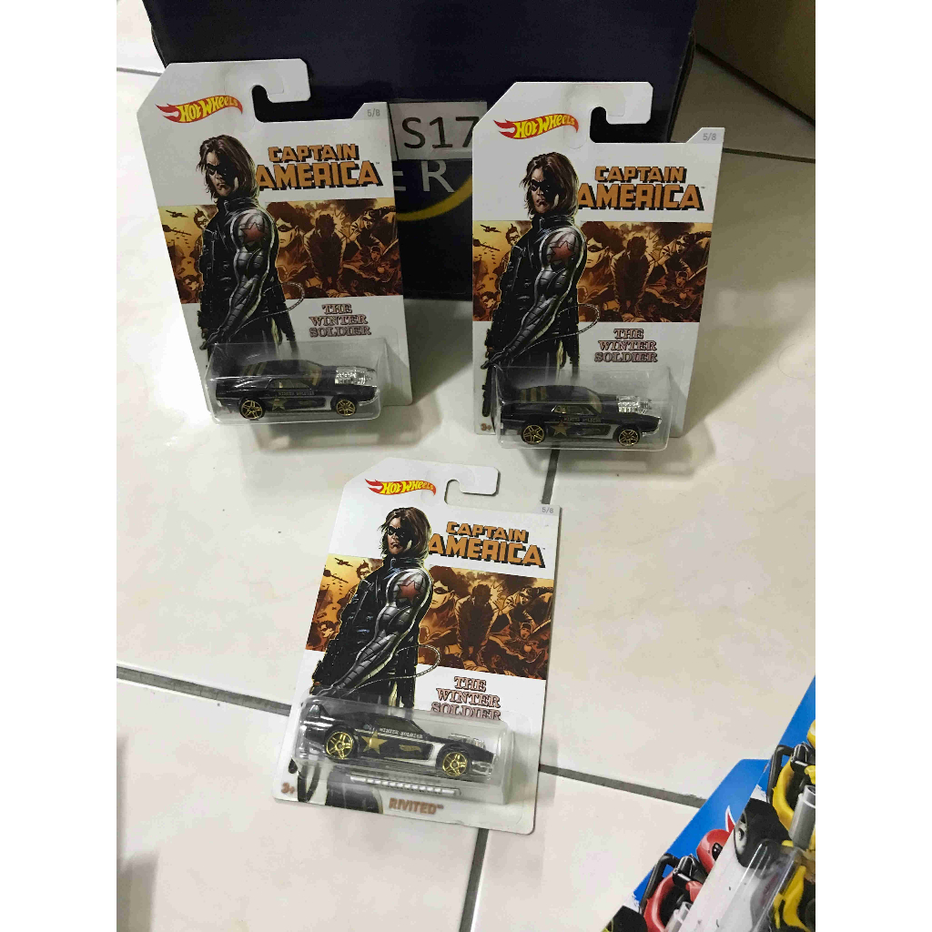 Mattel Hotwheels Captain America Rivited (S17) | Shopee Malaysia