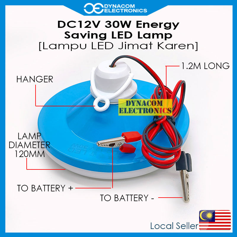 Energy Saving DC12V 30W LED Daylight Hanging Lamp+ 1.2M Wire with ...