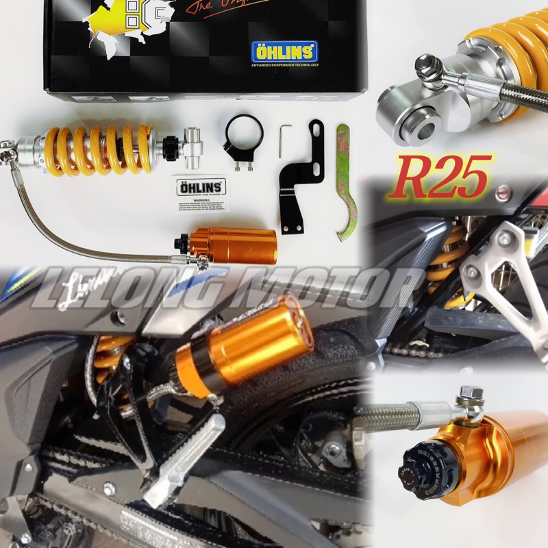 YAMAHA R25 MONOSHOCK ABSORBER GAS + TANK 275MM | Shopee Malaysia