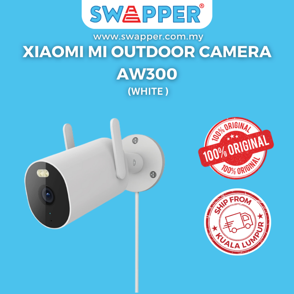 Xiaomi CCTV Outdoor Camera AW300 2K Full Color Night Vision Webcam IP66 ...