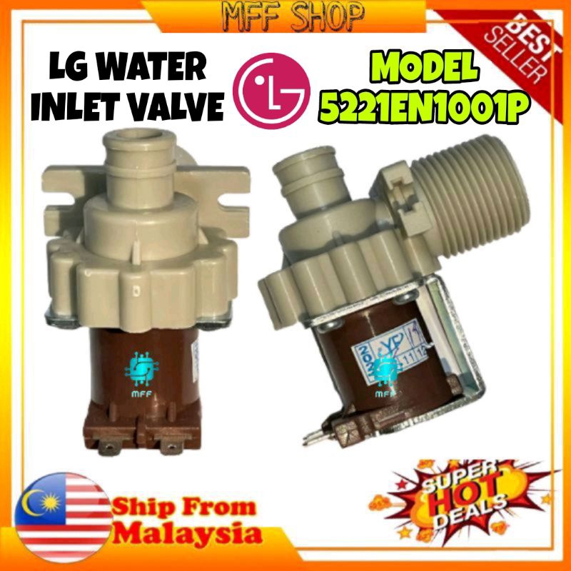 5221EN1001P LG Washing Machine Water Inlet Valve | Shopee Malaysia