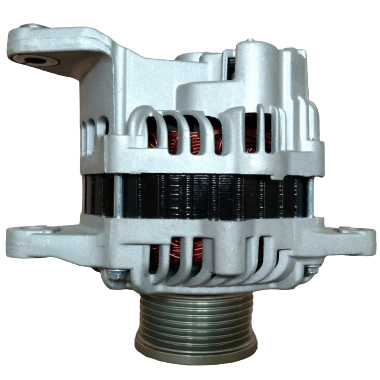 ALTERNATOR NISSAN NAVARA D40 100A S/PIN 7PK C/PULLEY 23100-EB71A ...