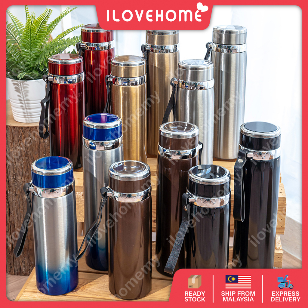 Print Name SUS316 Stainless Steel 800ml 1000ml Thermos Besar Large ...